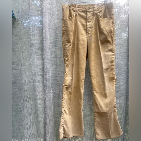 Sears | Pants | Vintage 7s Sears Jean Joint High Waist Khaki Corduroy ...